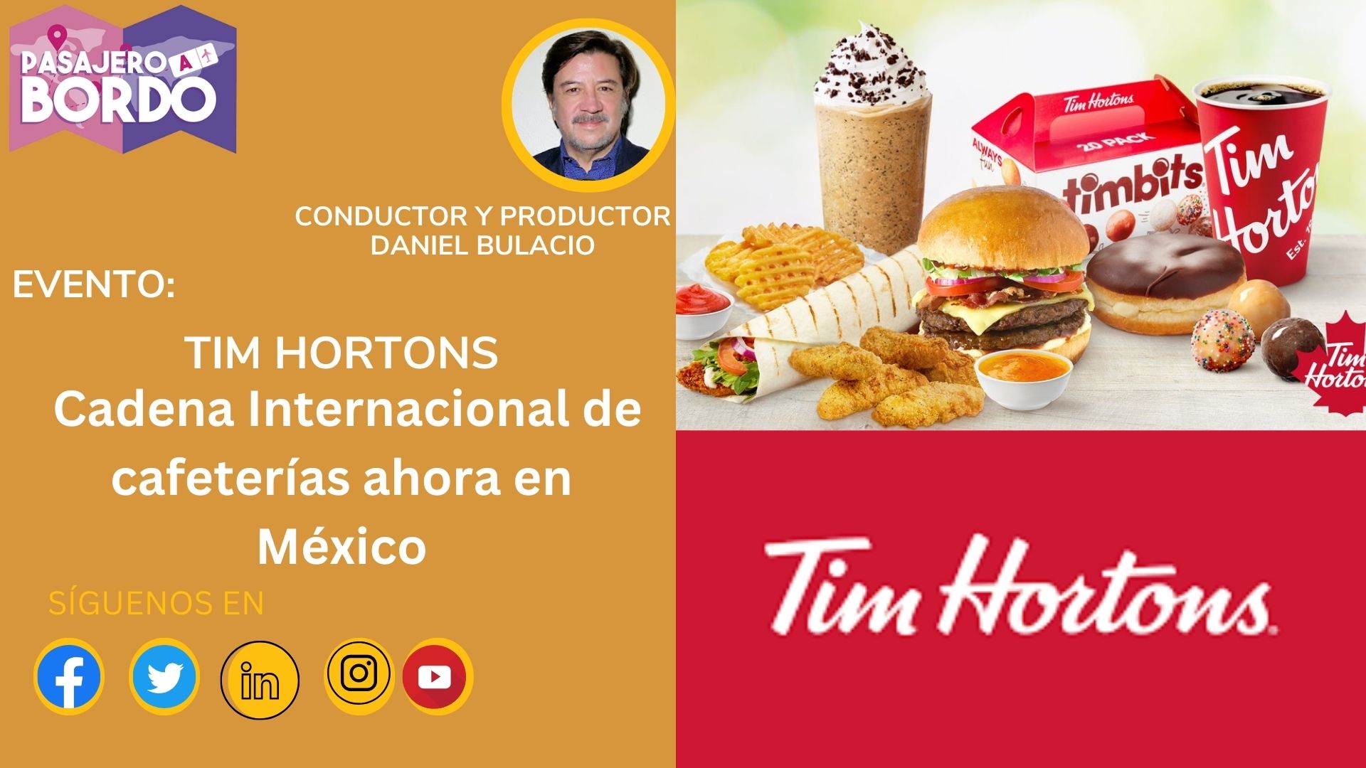 TIM HORTONS Cadena Internacional de cafeterías ahora en MéxicoTIM ...